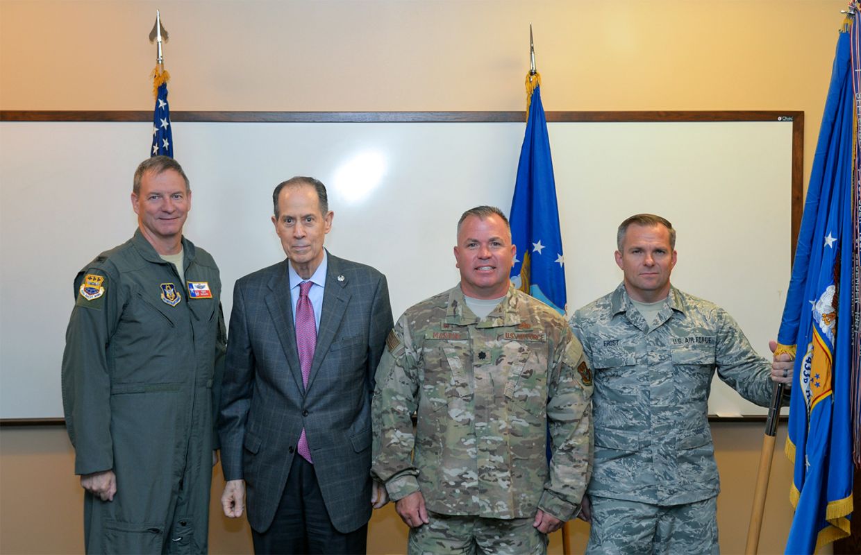 433rd Maintenance Group inducts honorary commander - Dee Howard Foundation